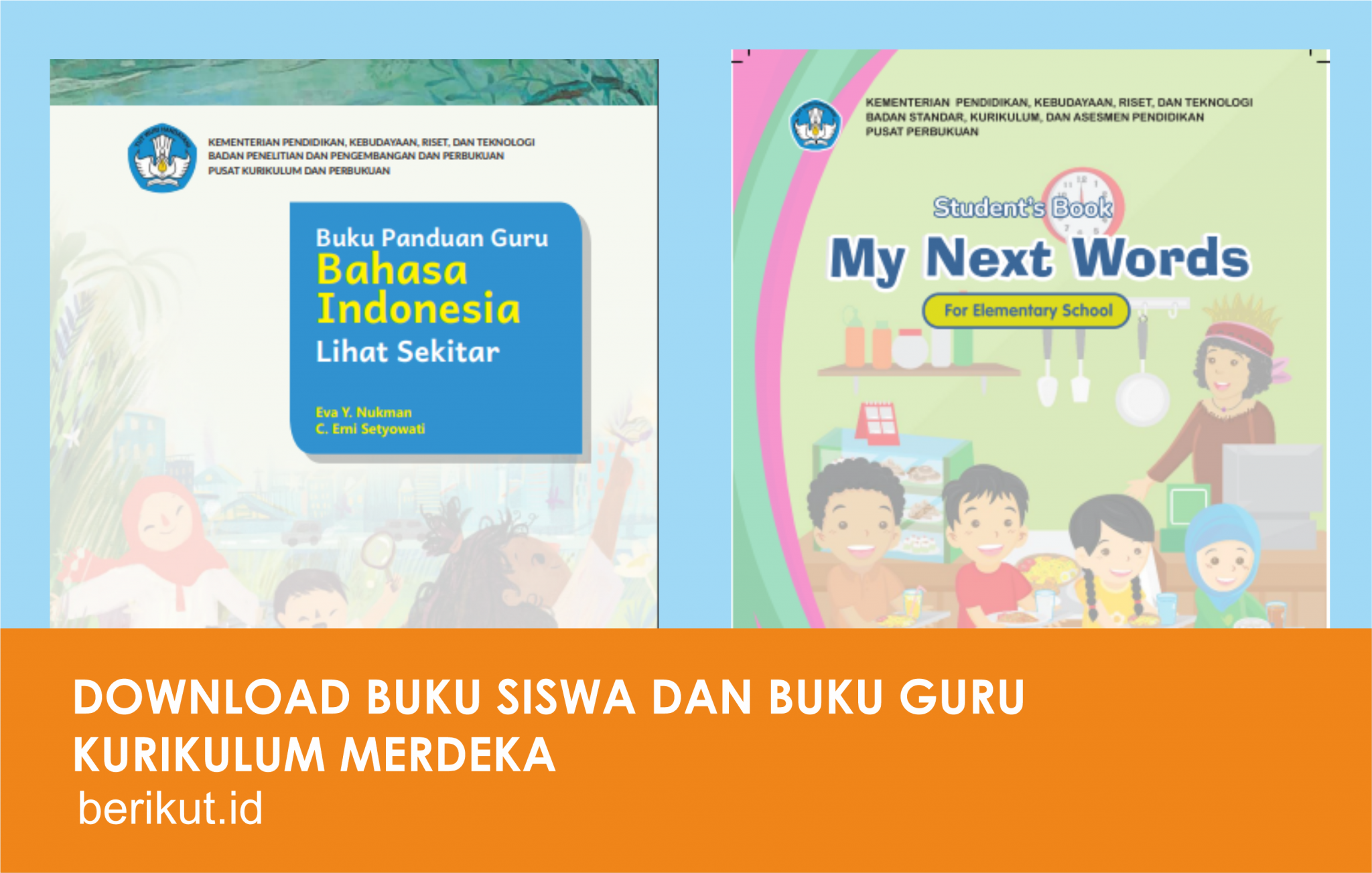 Download Buku Siswa dan Buku Guru Kurikulum Merdeka SD Kelas 1 2 3 4 5 ...